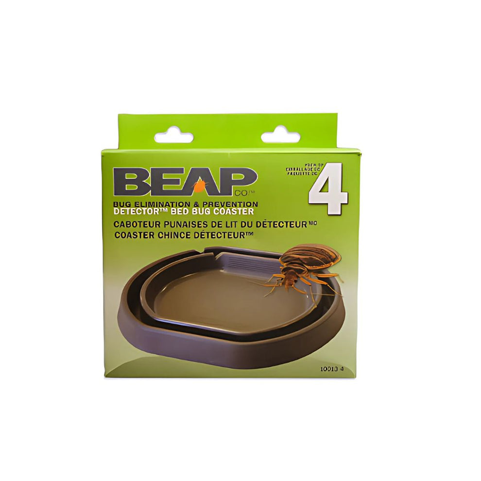 BeapCO The Detector: 4-Pack Bed Bug Coaster Trap – Your First Line of ...